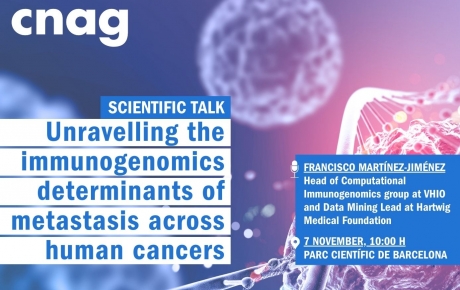 Unravelling the immunogenomics determinants of metastasis across human cancers | CNAG, Centro ...